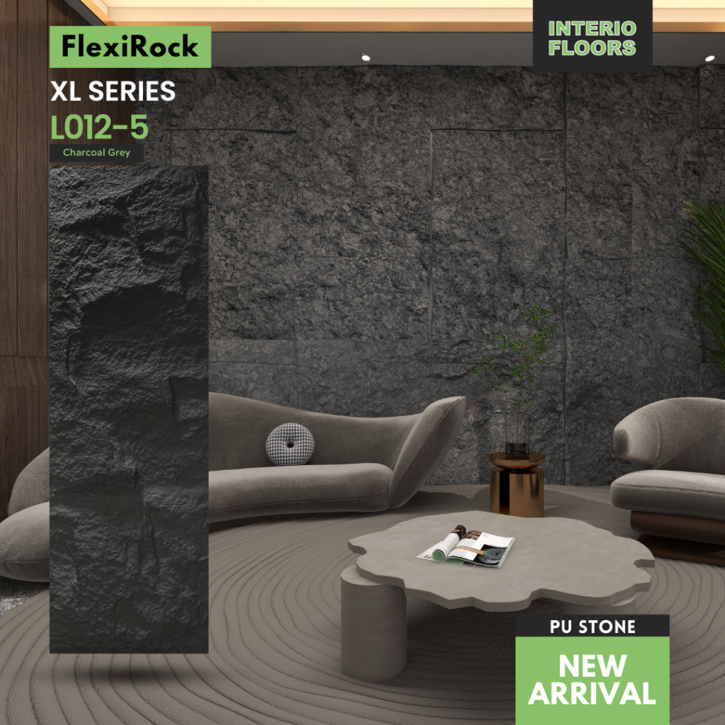 FlexiRock by Interio Floors: Redefining Interior Elegance with PU Stone